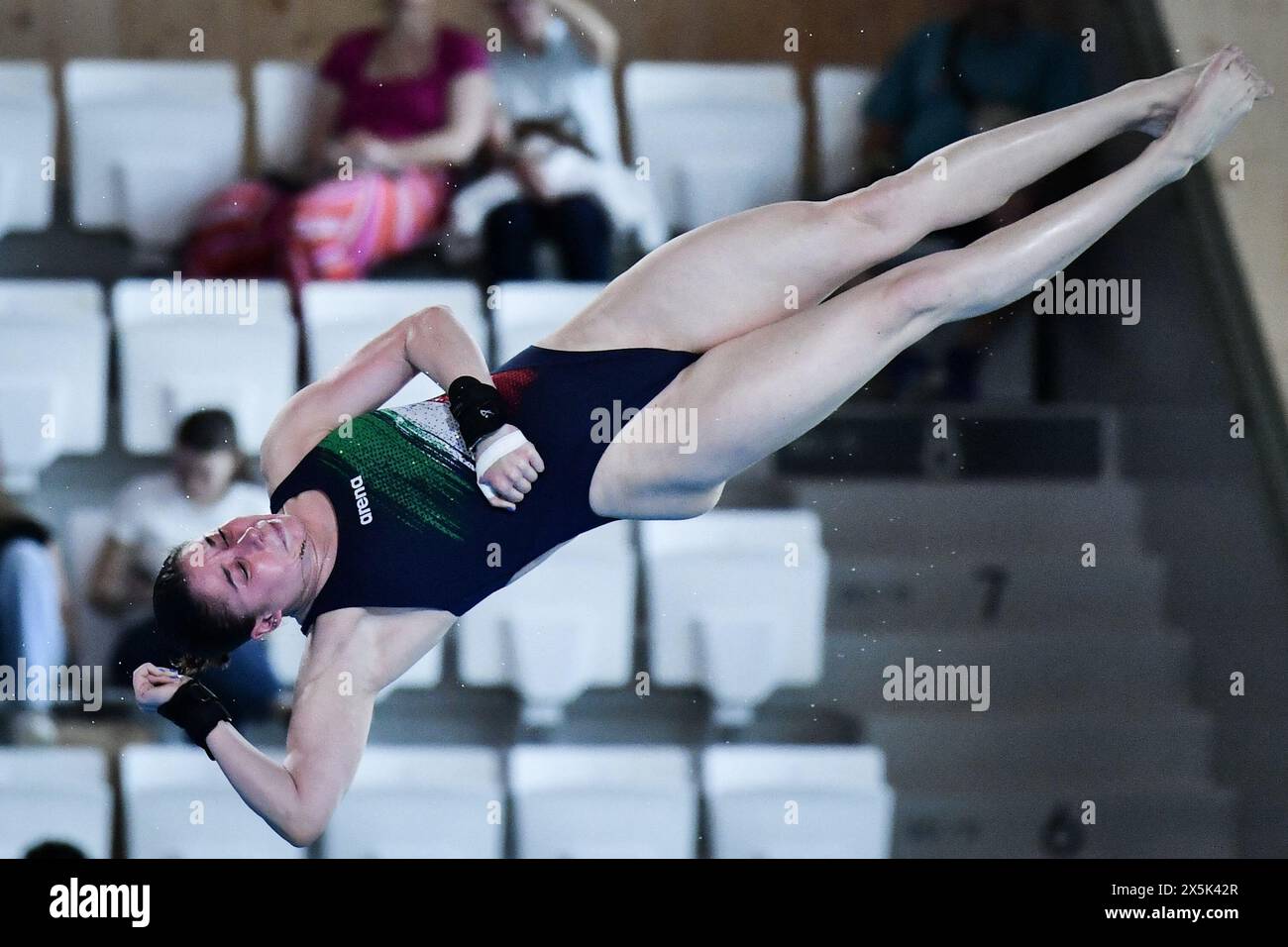 Saint-Denis, north of Paris, 10/05/2024, Italy's Maia BIGINELLI ...