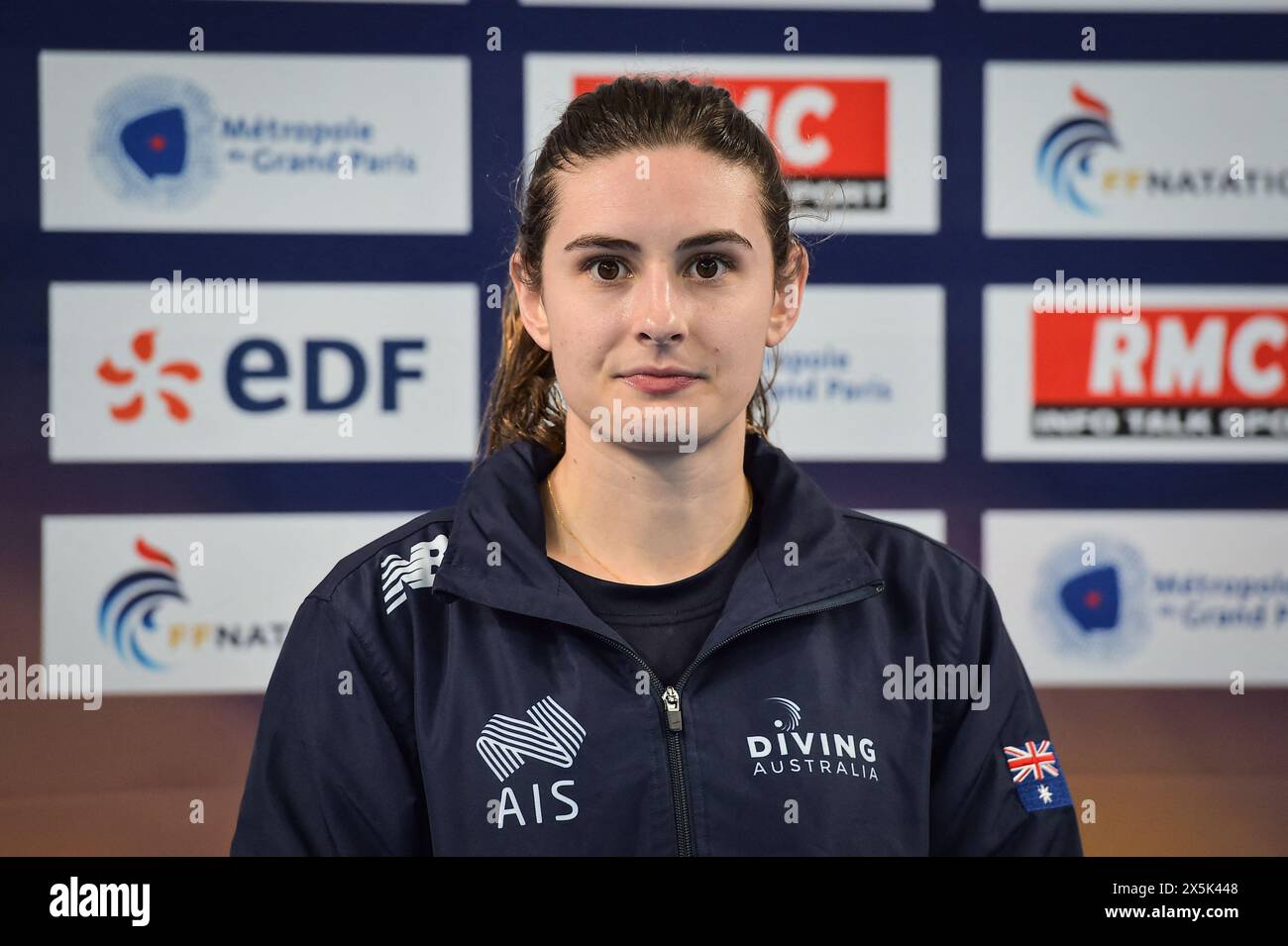 Saint-Denis, north of Paris, 10/05/2024, Australia's golden medalist ...