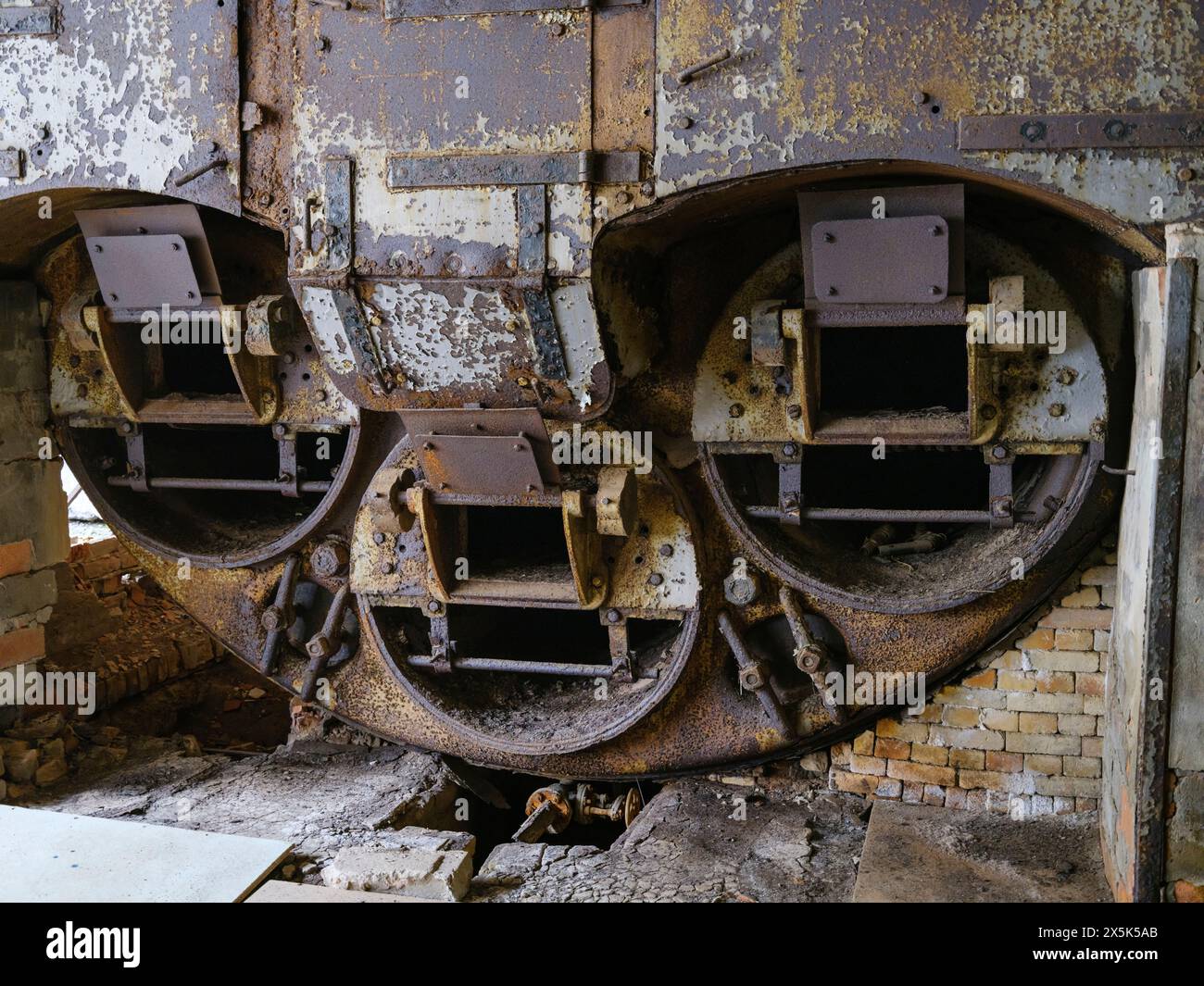 The derelict herring factory in Djupavik. The Westfjords (Vestfirdir ...