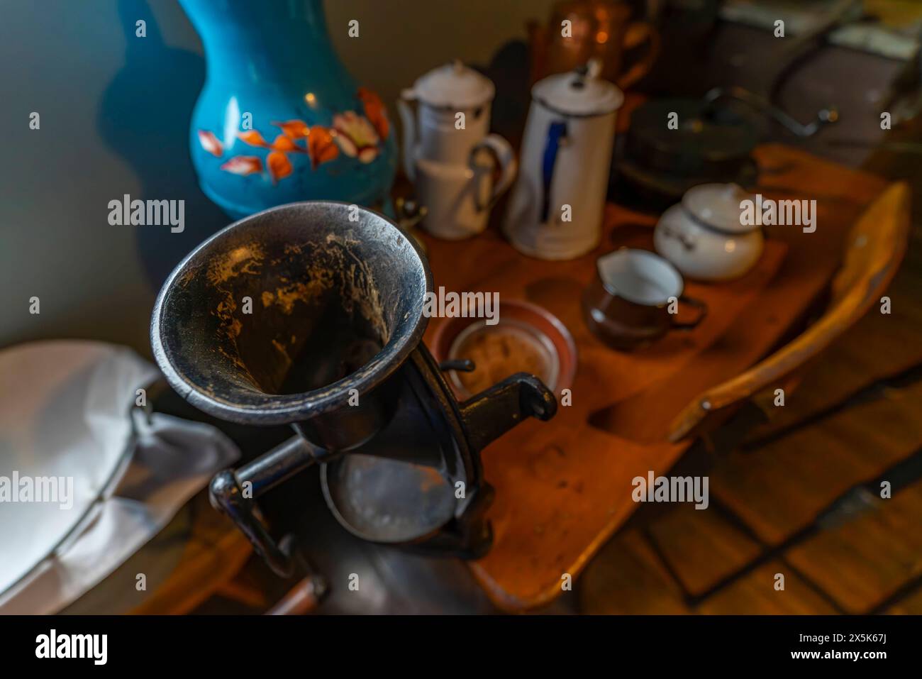 View of interior of Ditsong Kruger Museum, Paul Kruger s former home ...