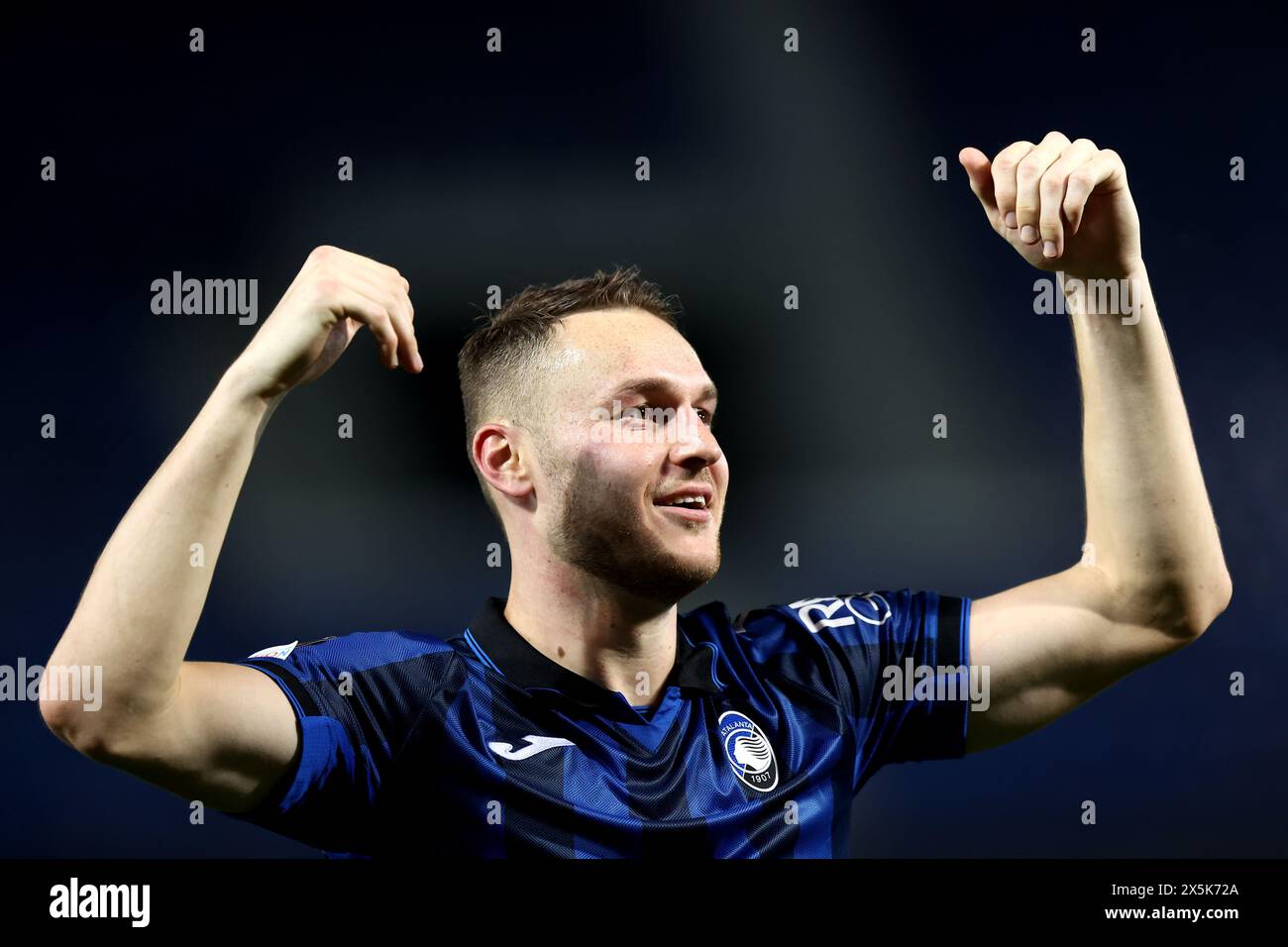 Bergamo, Italy. 09th May, 2024. Teun Koopmeiners of Atalanta Bc ...