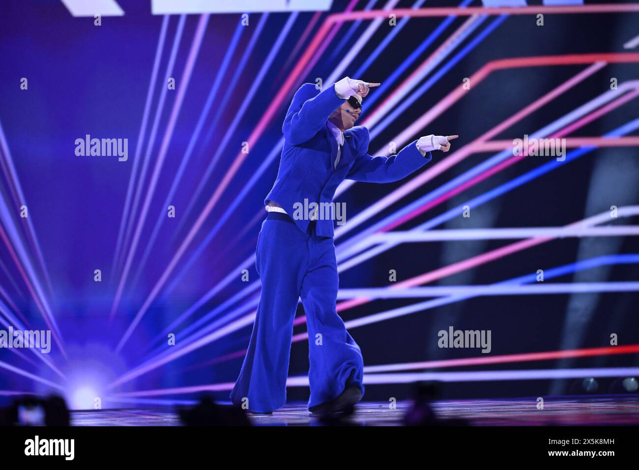 MALMÖ, SWEDEN 20240510Joost Klein representing the Netherlands with the ...