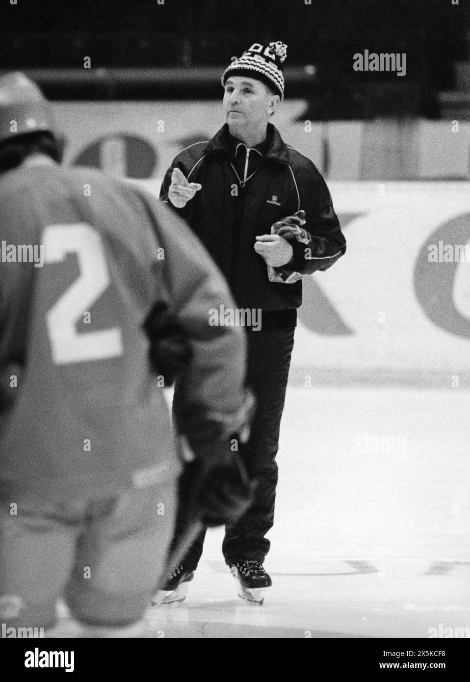 VICTOR TICHONOV Coach for Soviet legendary National team in ice hockey ...