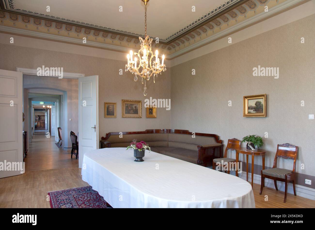 Sagadi Manor and country park, in the Lahemaa National Park, a historic ...