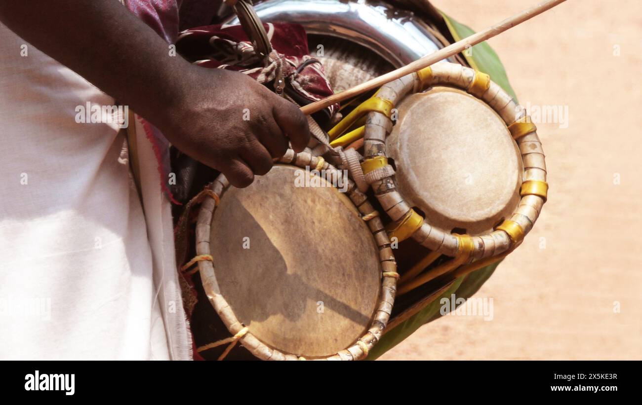 Indian musical instrument drum hi-res stock photography and images - Alamy