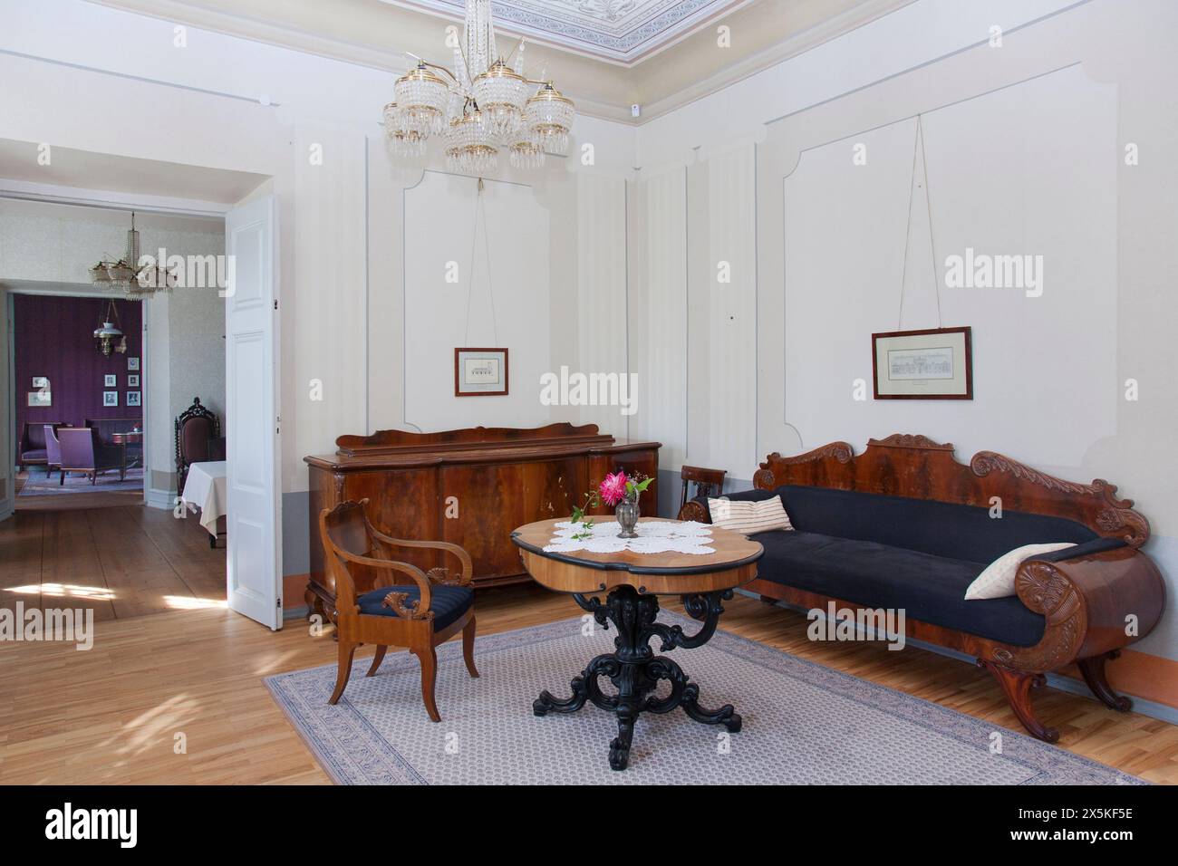 Sagadi Manor and country park, in the Lahemaa National Park, a historic ...