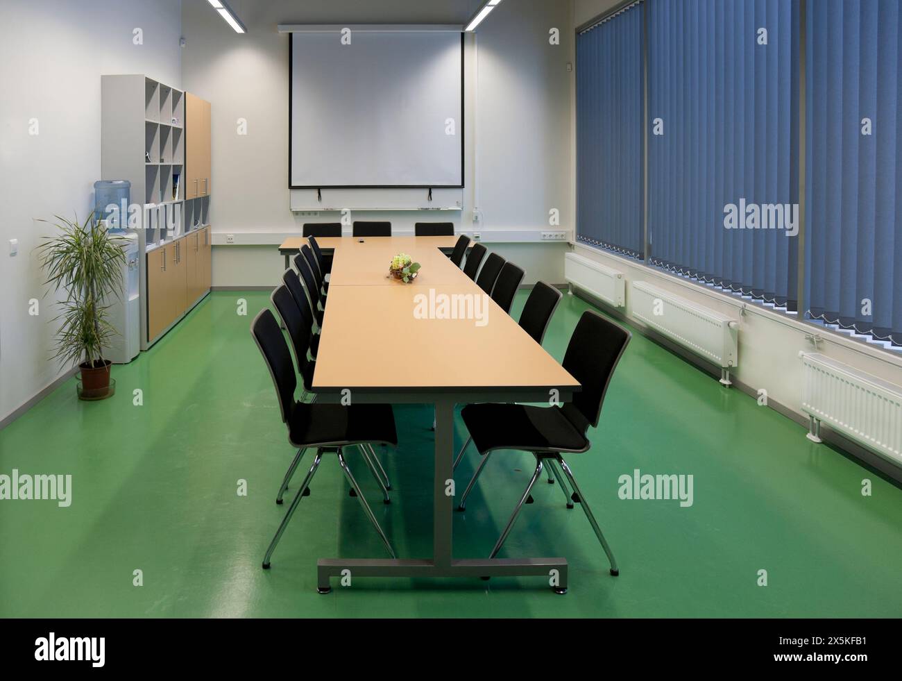 Conference and meeting room at a university chemistry department Stock ...