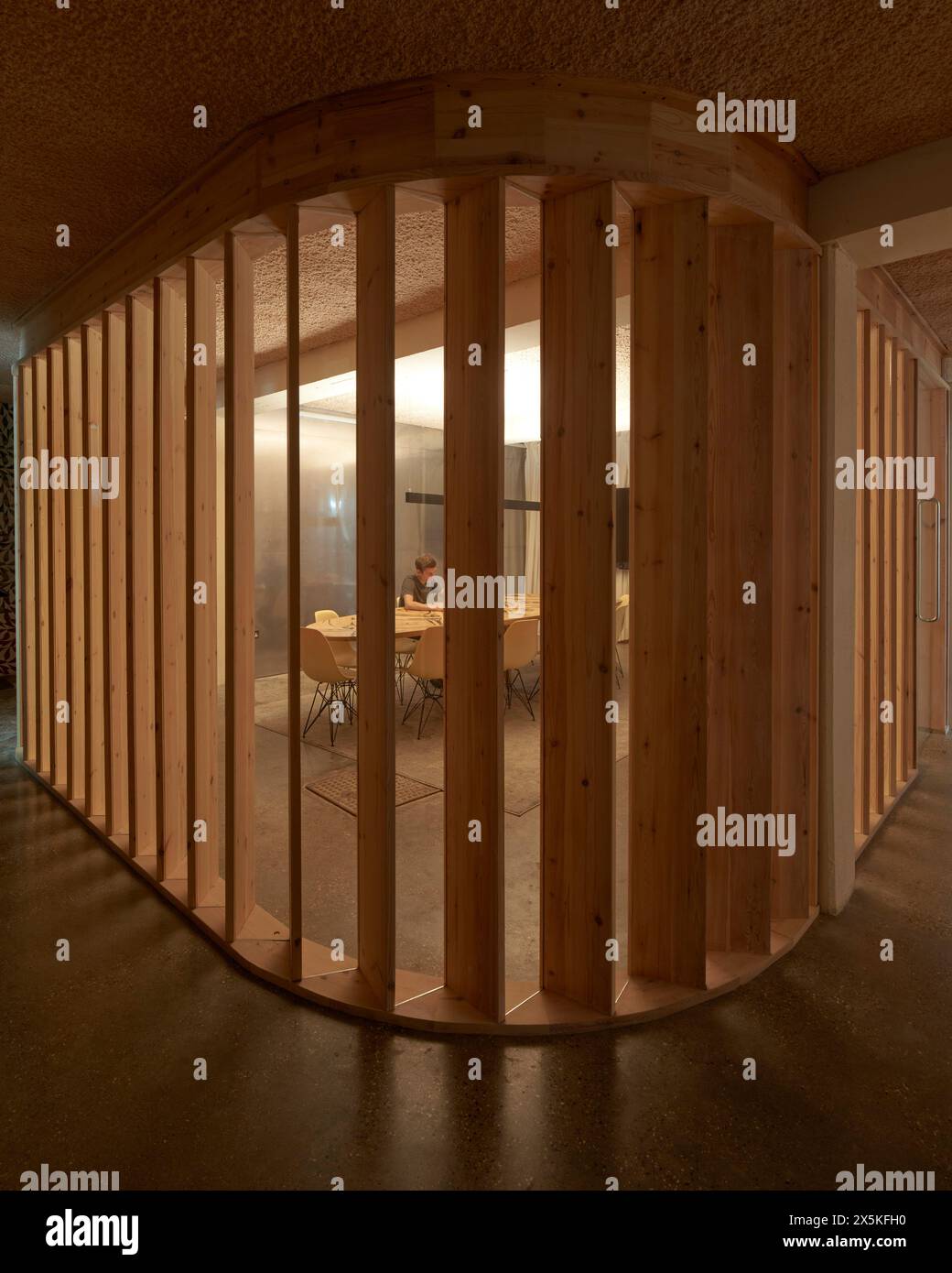 Partitioned office pod. ACME Offices, London, United Kingdom. Architect ...