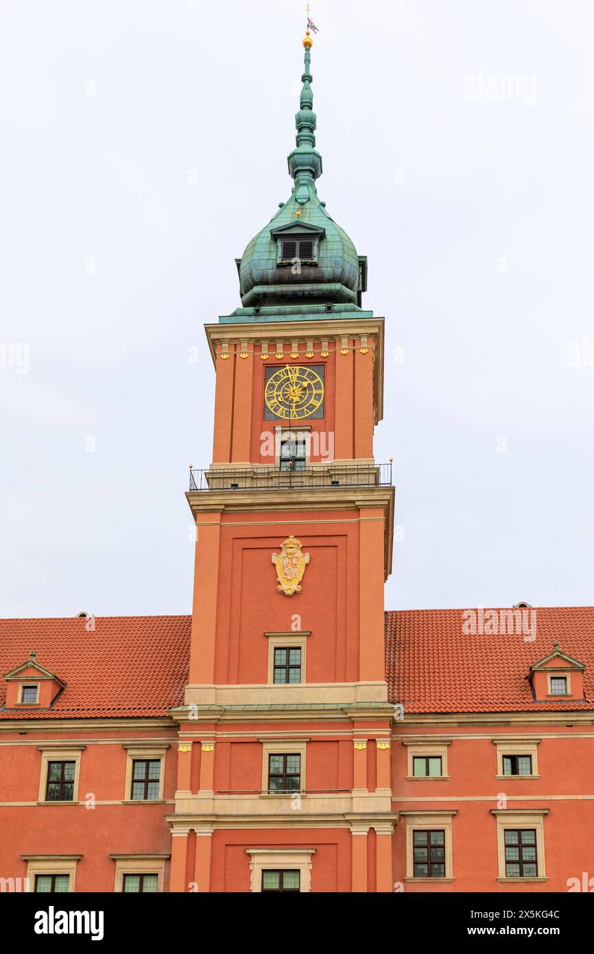 Warsaw clock tower hi-res stock photography and images - Alamy