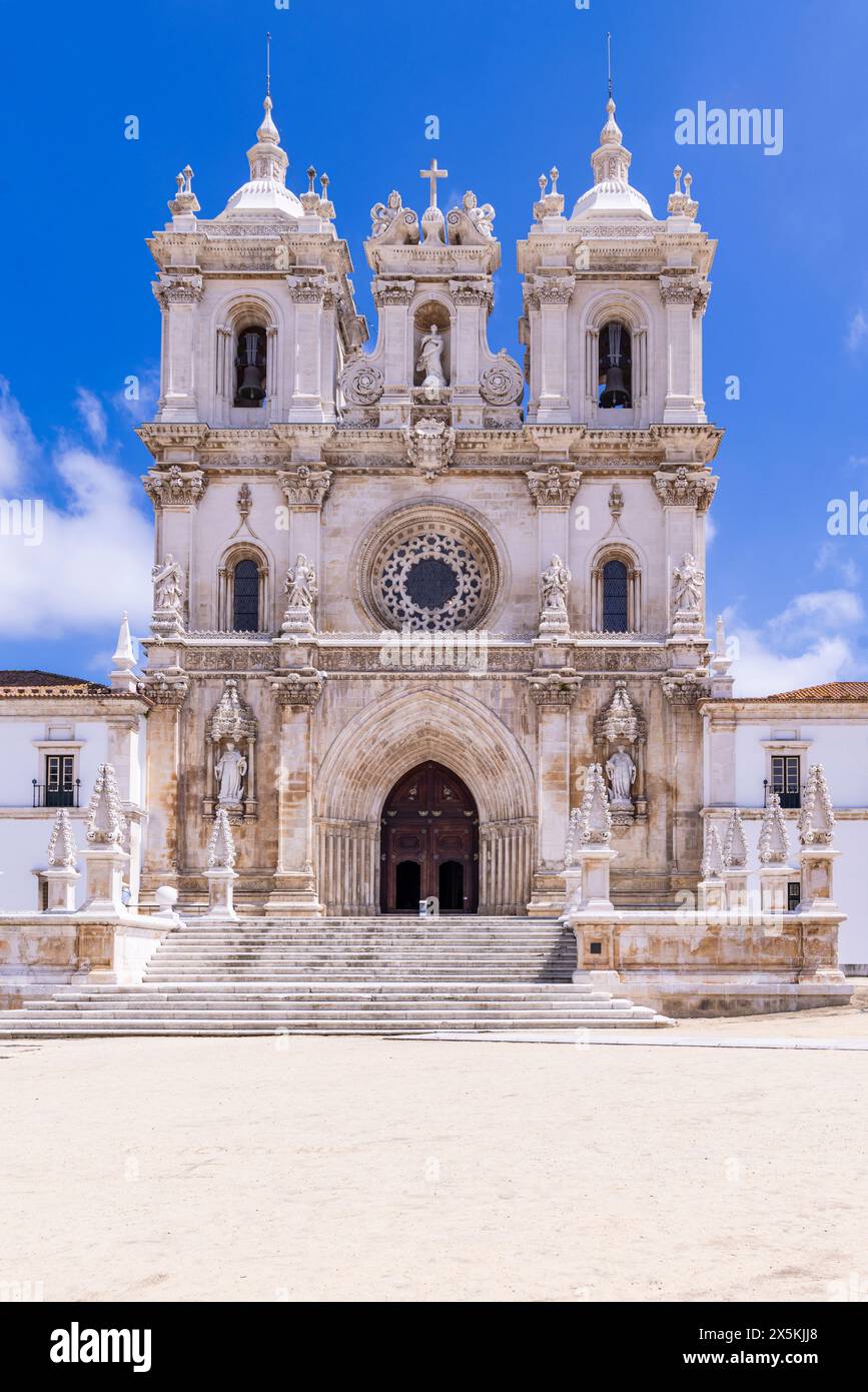 Portugal, Alcobaca. The Alcobaca Monastery, a UNESCO World Heritage ...