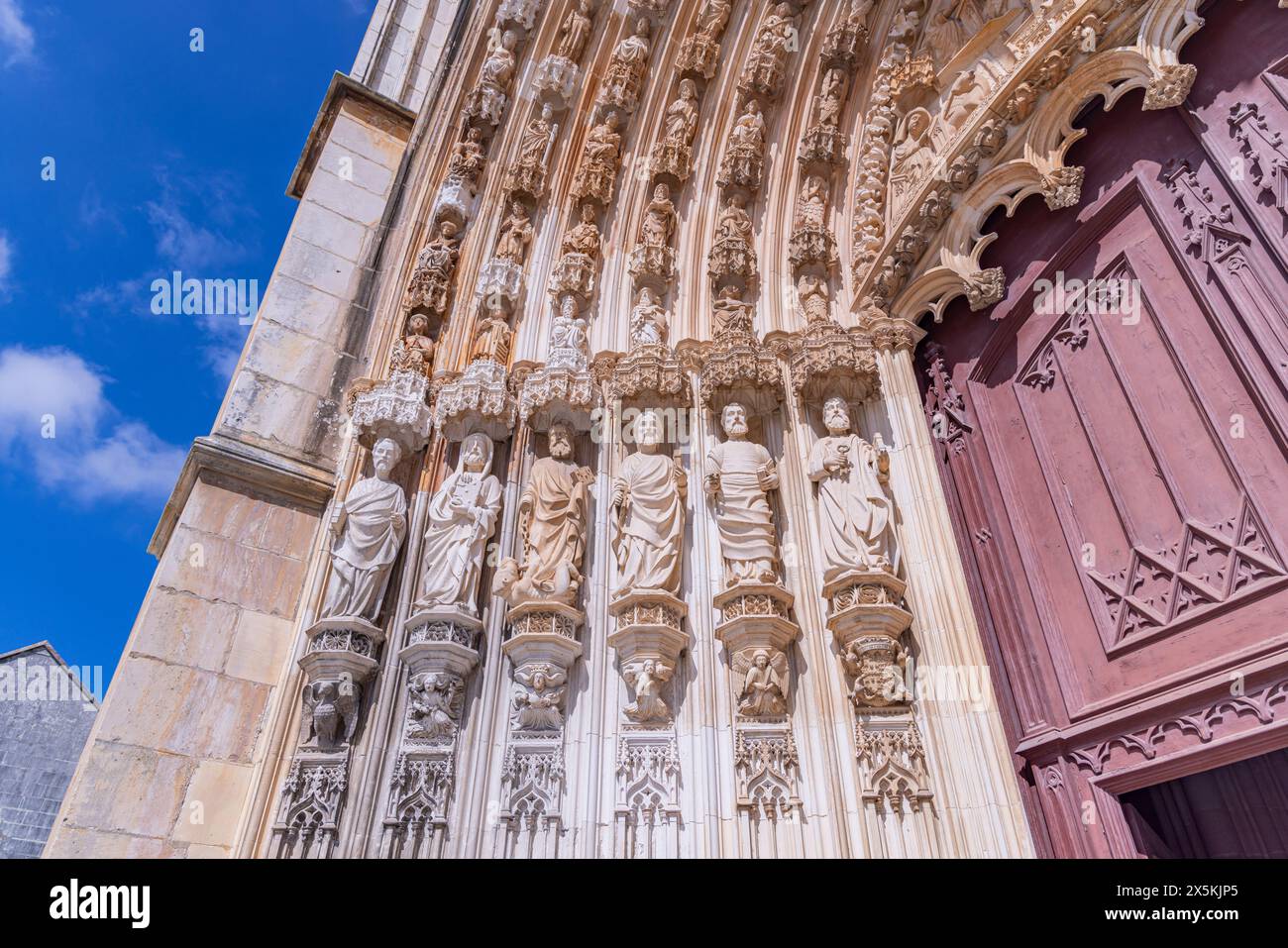 Portugal, Batalha. Batalha Monastery, a Dominican convent of Saint Mary ...