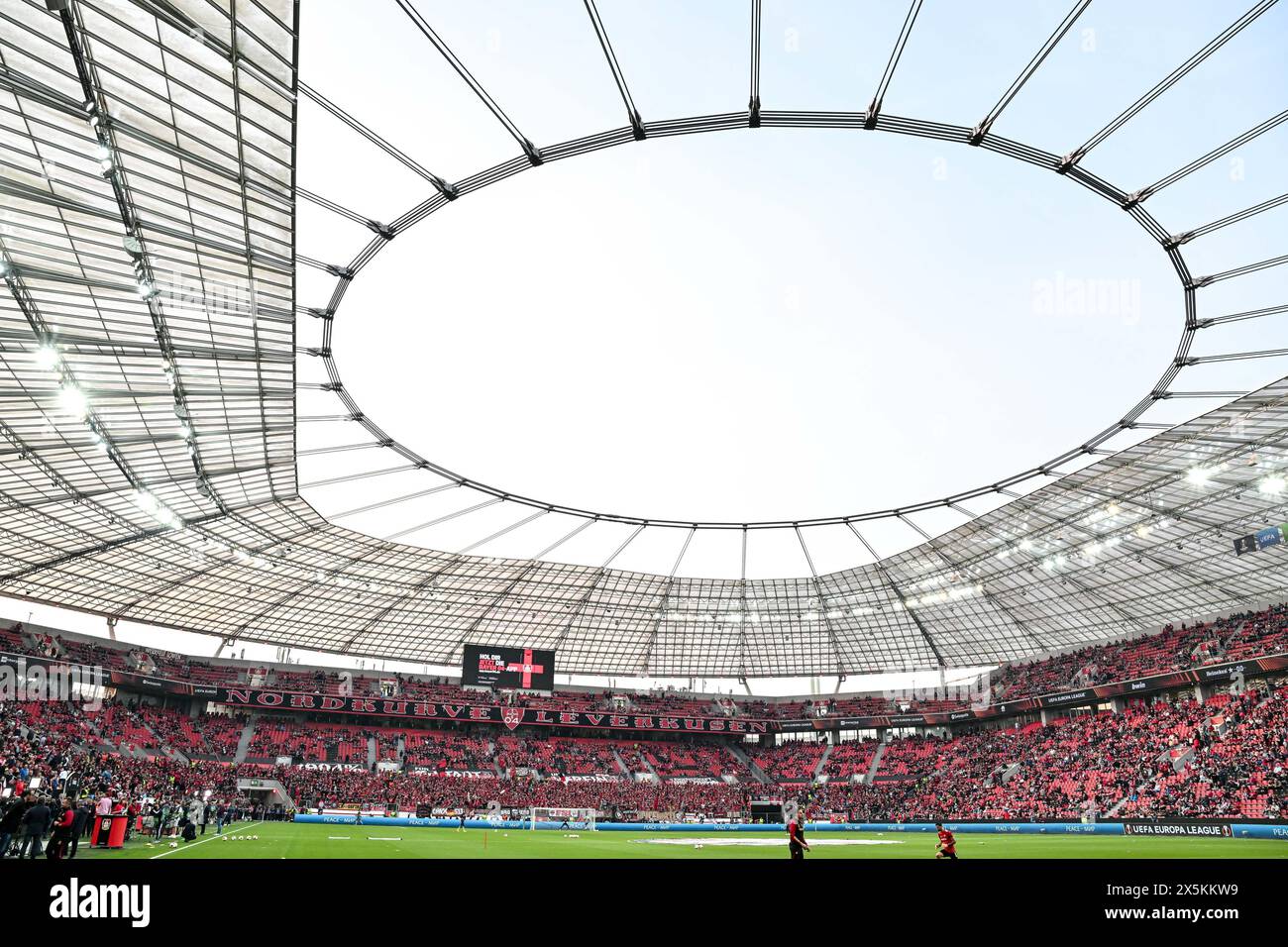 Leverkusen, Germany. 09th May, 2024. Bay Arena, 09.05.24: Internal view ...