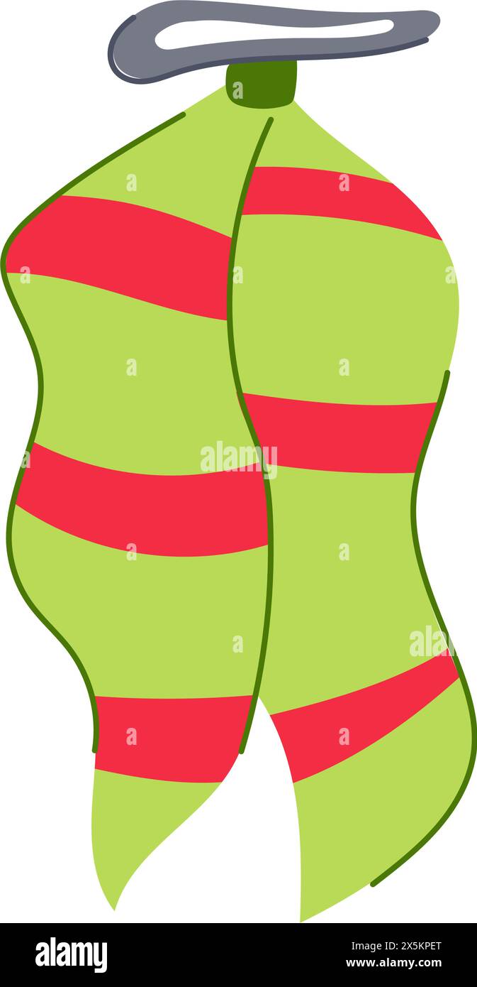 accessory hair ribbon cartoon vector illustration Stock Vector Image ...