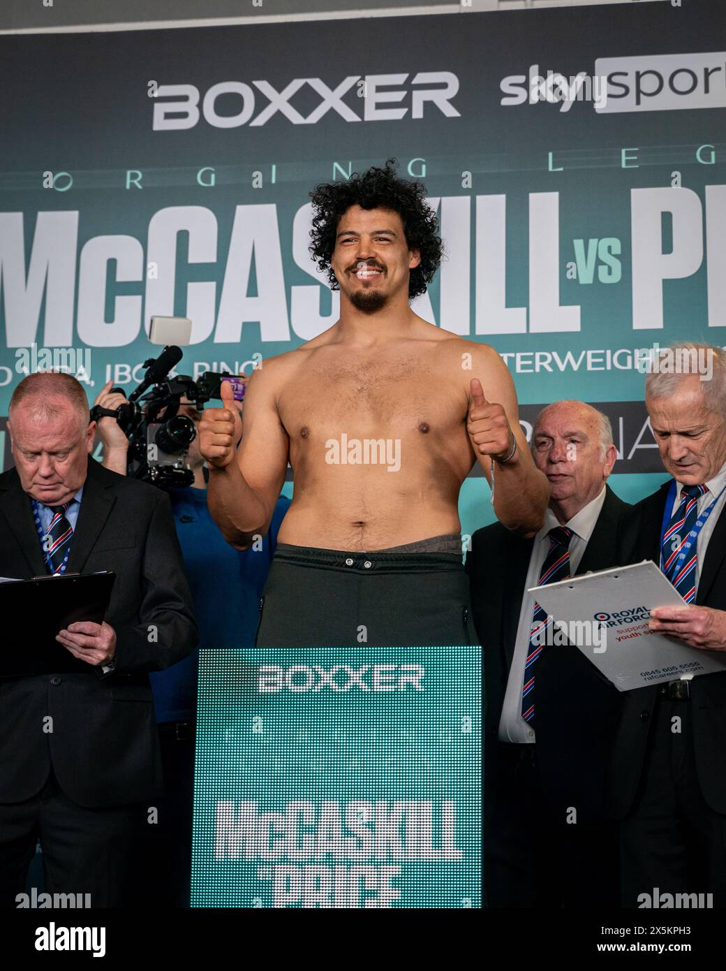 CARDIFF, UK. 10th May, 2024. Ninian Lounge, Cardiff City Stadium, Cardiff, Wales. Moses Jolly ...