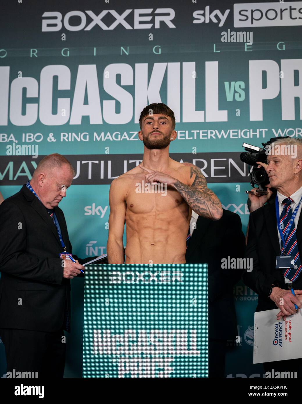 CARDIFF, UK. 10th May, 2024. Ninian Lounge, Cardiff City Stadium, Cardiff, Wales. Kane Shephard ...