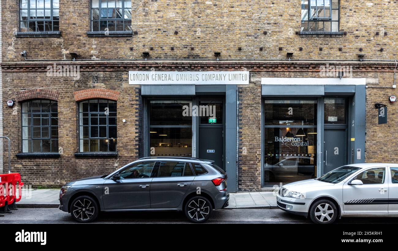 The old London General Omnibus Company Limited frontage, now converted ...