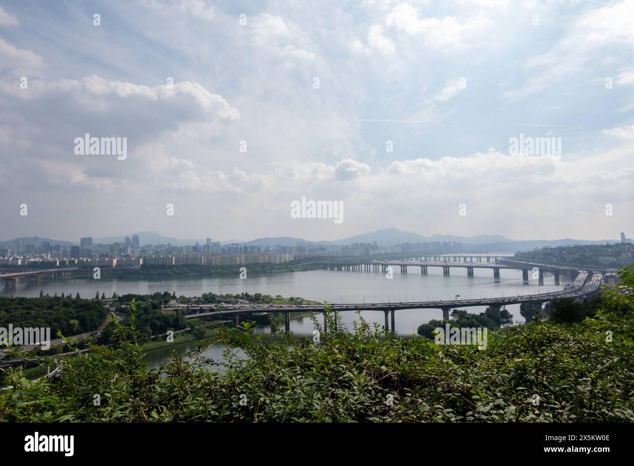 Seoul, South Korea - 31 August 2023: cluster of skyscraper in Seoul ...