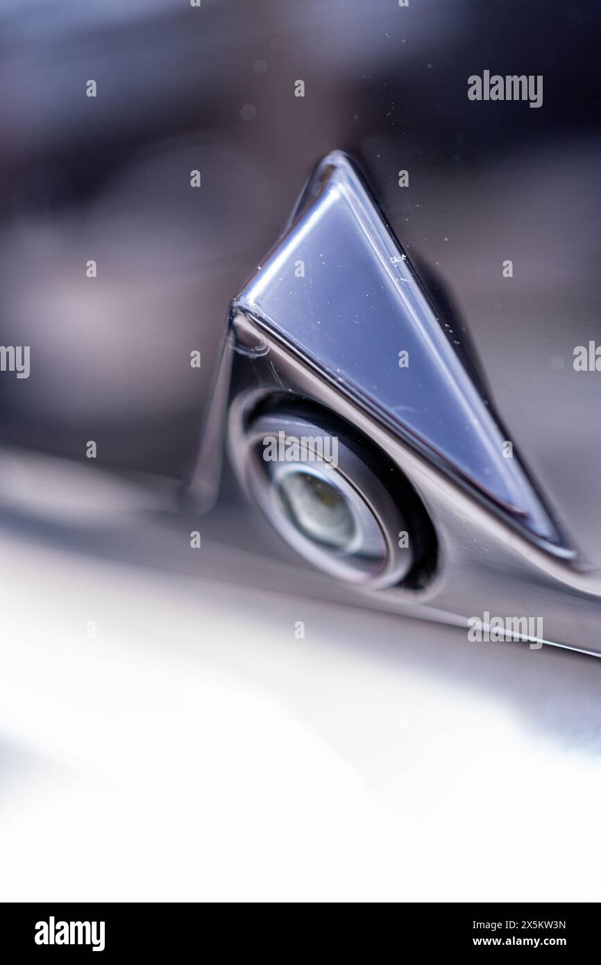 Close-Up of the Rear Camera on a Tesla Cybertruck Stock Photo - Alamy
