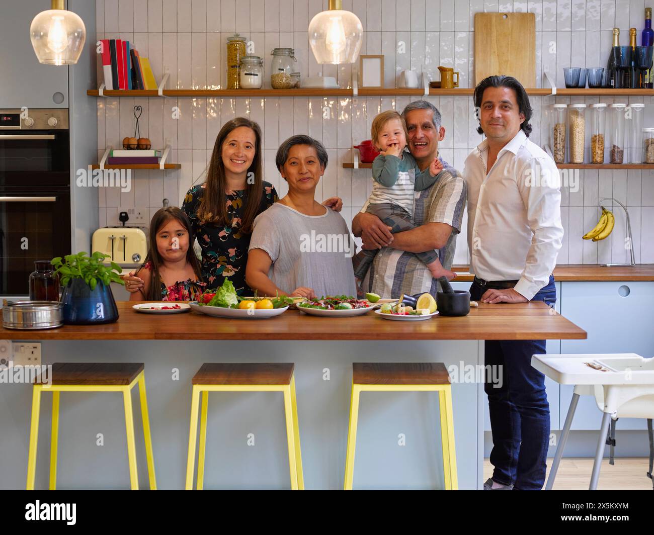 Male multi generation portrait hi-res stock photography and images - Alamy