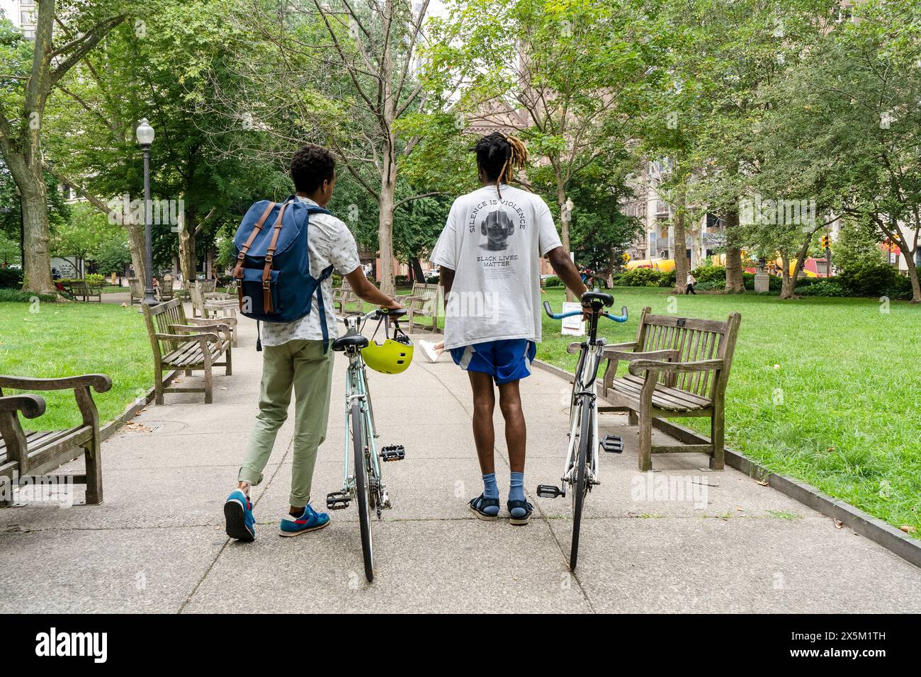 Two men summer walking hi-res stock photography and images - Alamy