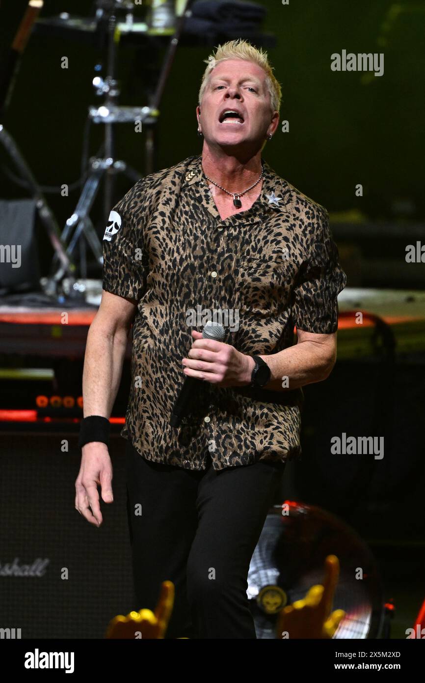 Hollywood FL, USA. 09th May, 2024. The Offspring performs during the ...