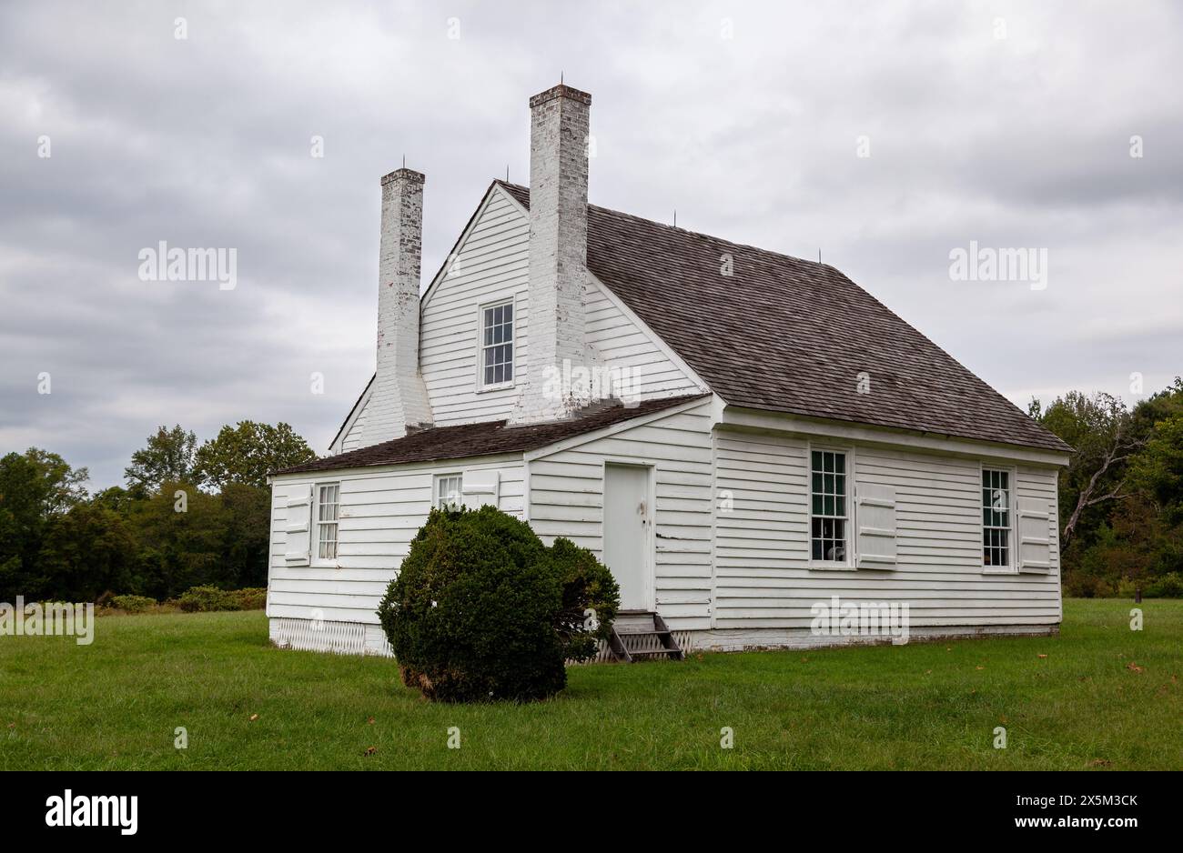 The farm office building for Fairfield Plantation where civil war general Stonewall Jackson died ...