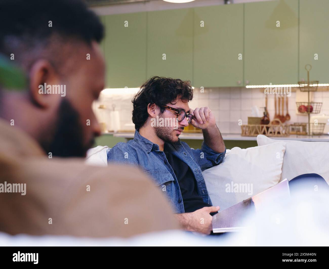 Two young black men london hi-res stock photography and images - Alamy