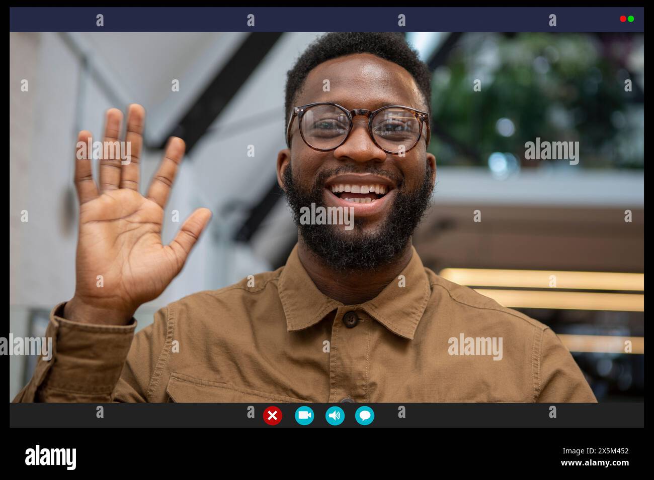 Portrait man in video hi-res stock photography and images - Alamy