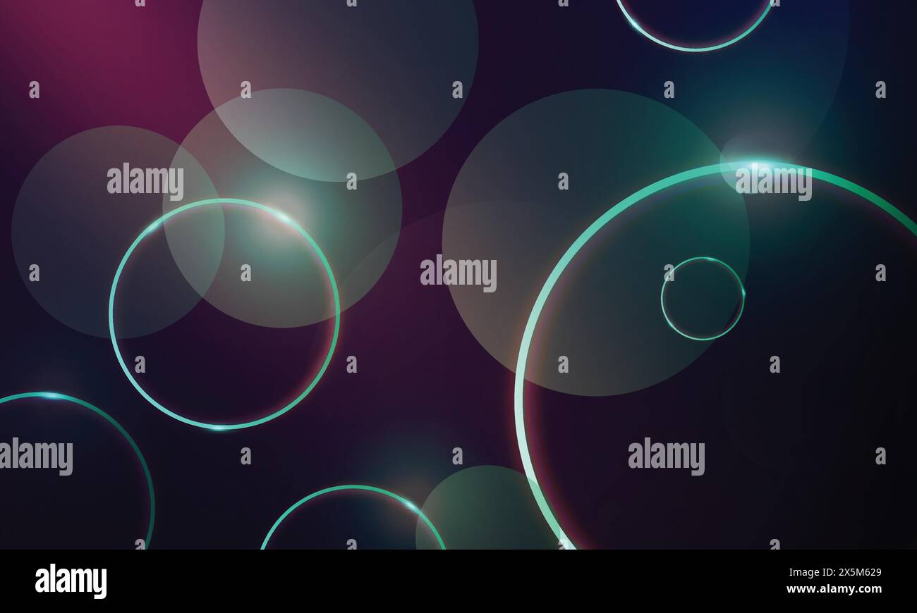 Circular geometric background. Vector illustration Stock Vector Image ...