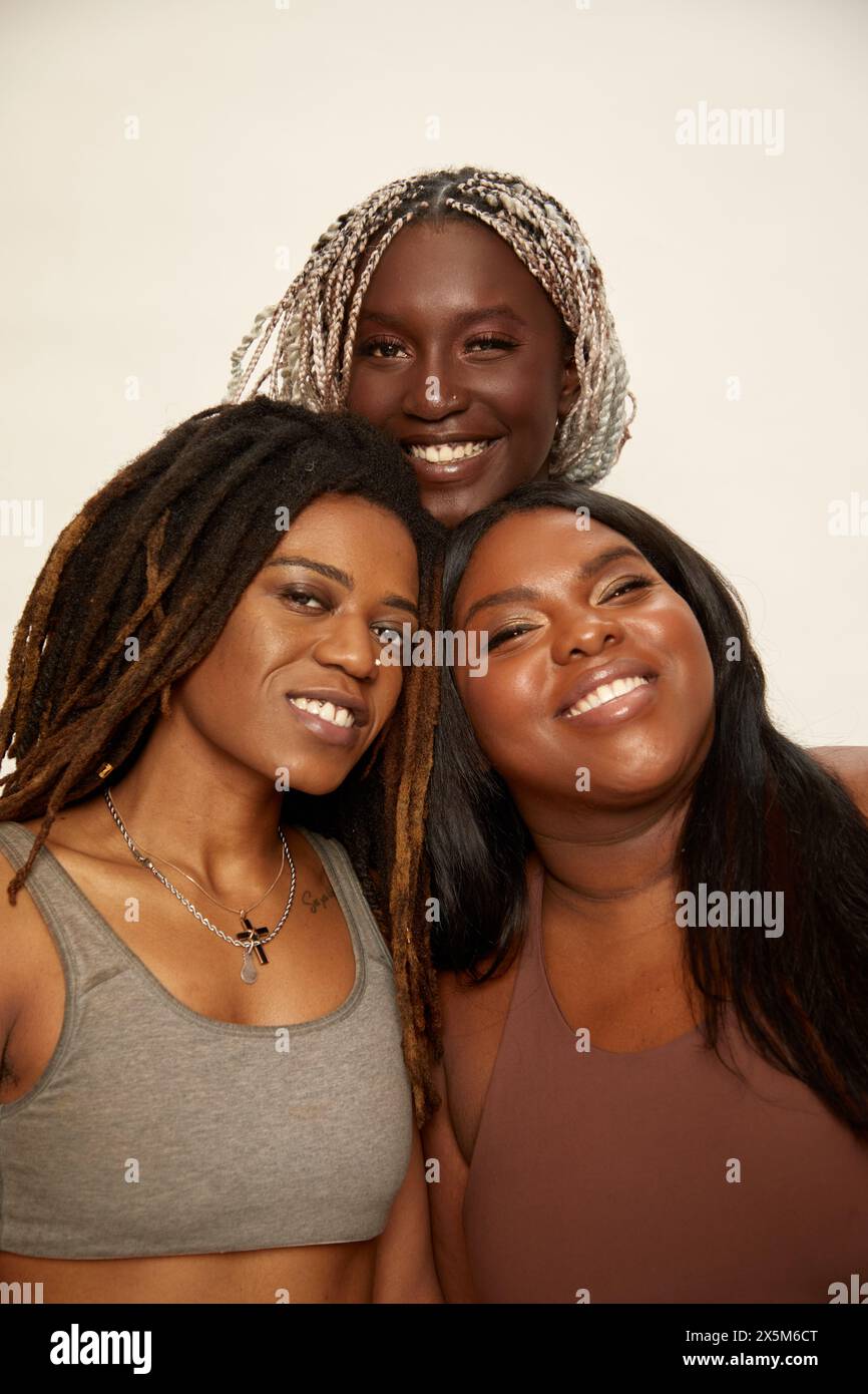 Group positive smiling women hi-res stock photography and images - Alamy