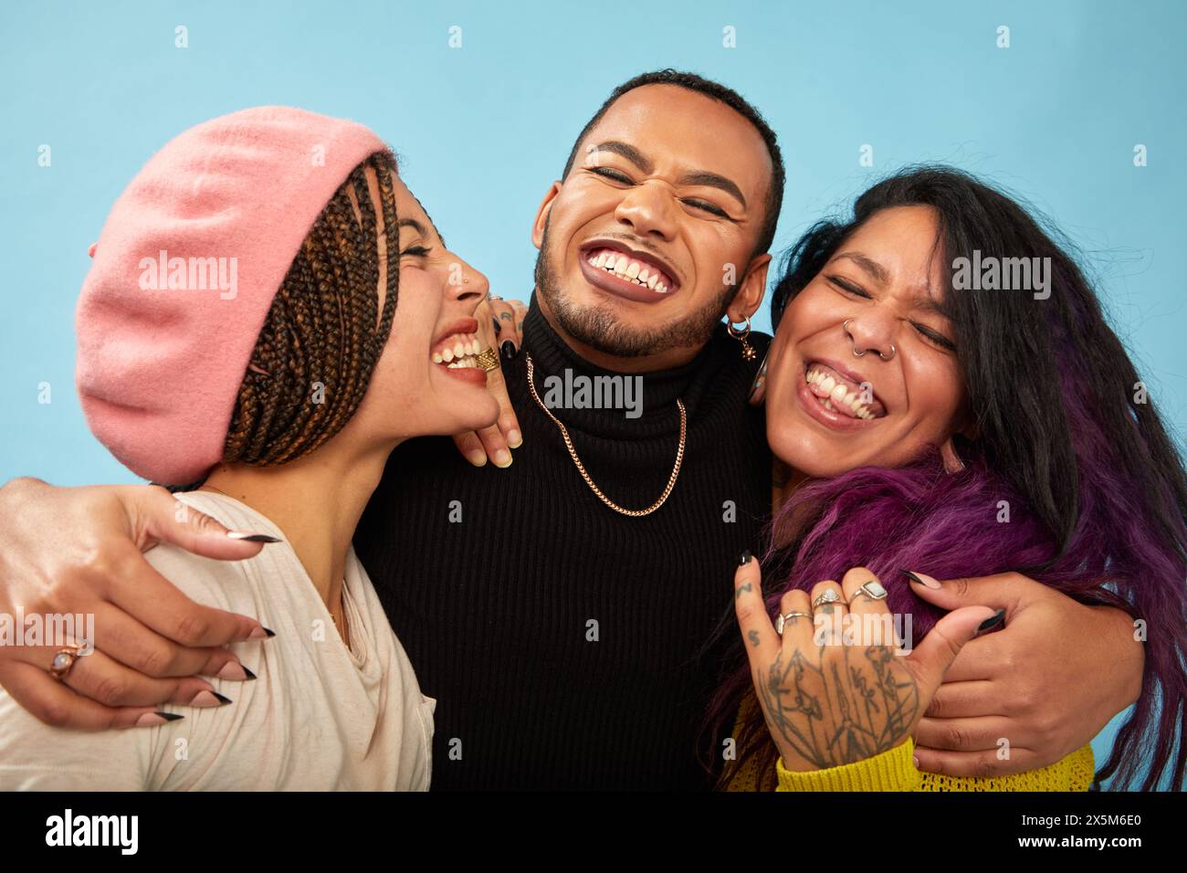 Stylish friendship hi-res stock photography and images - Alamy