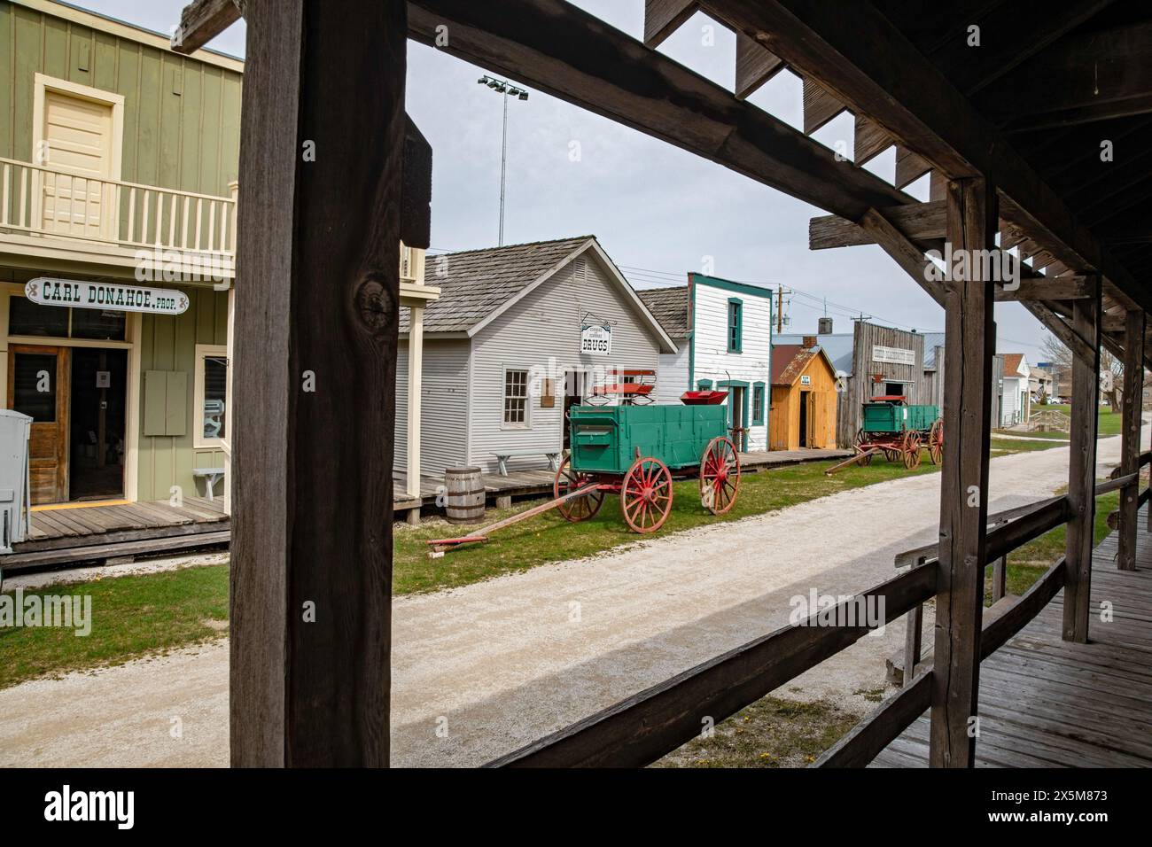 Fort Dodge, Iowa - The Fort Museum and Frontier Village. Operated by ...