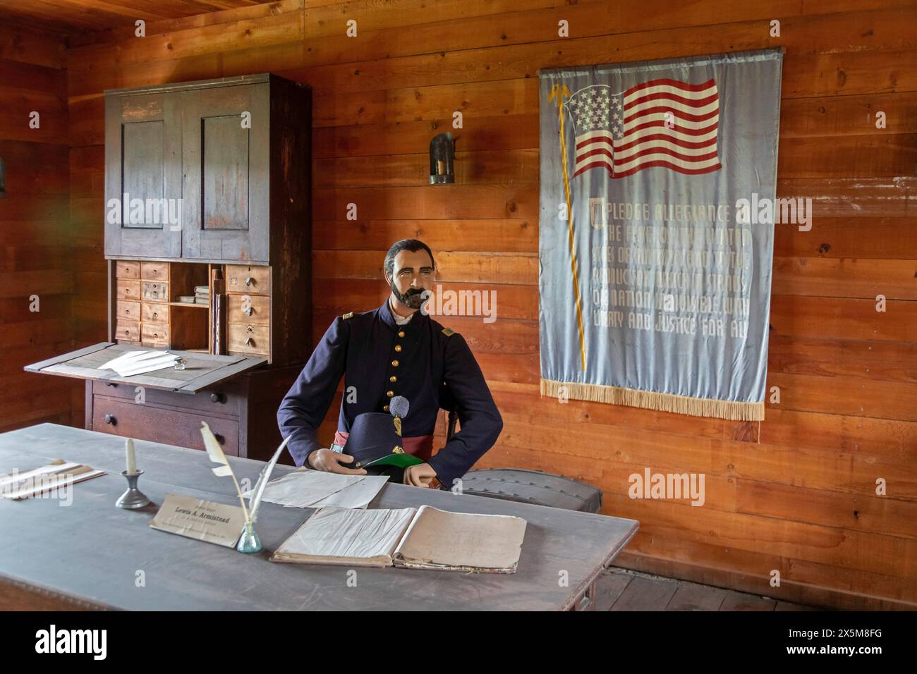 Fort Dodge, Iowa - A likeness of Brevet Major Lewis A Armistead at the ...