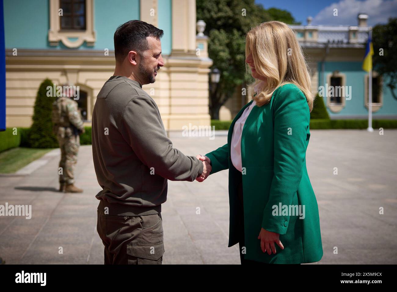 Kiev, Ukraine. 10 May, 2024. Ukrainian President Volodymyr Zelenskyy ...