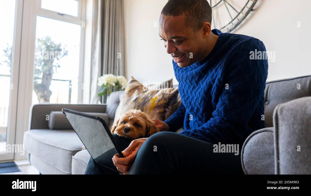 Resting on lap hi-res stock photography and images - Alamy