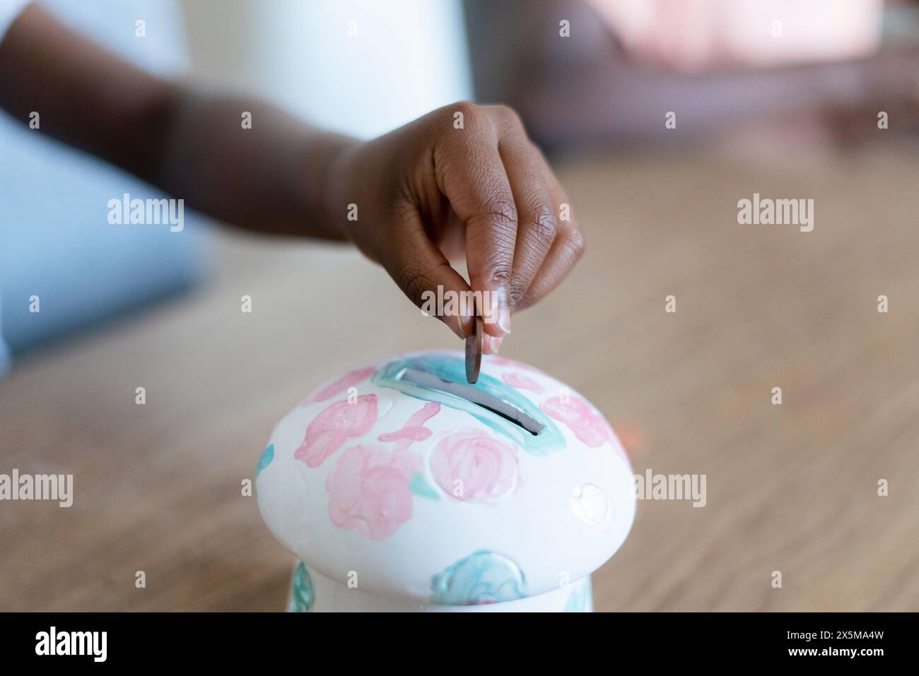 Person only coin girl hi-res stock photography and images - Alamy