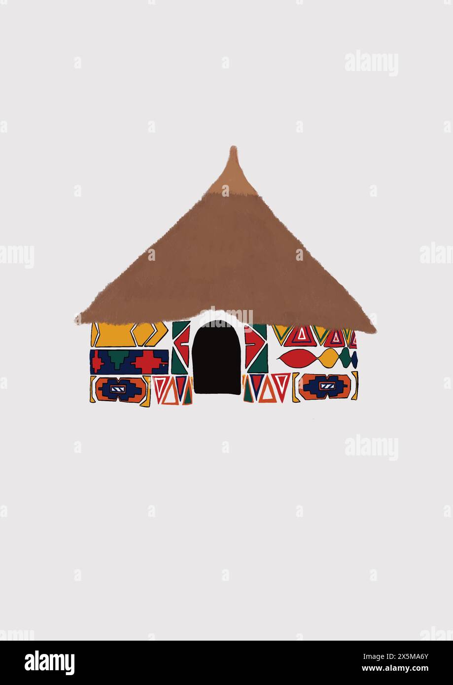 Ndebele art hi-res stock photography and images - Alamy