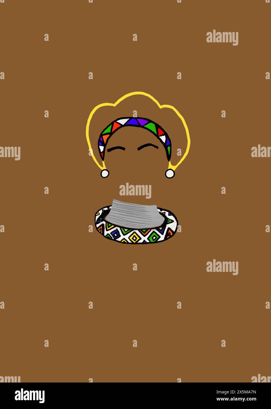 Ndebele art hi-res stock photography and images - Alamy