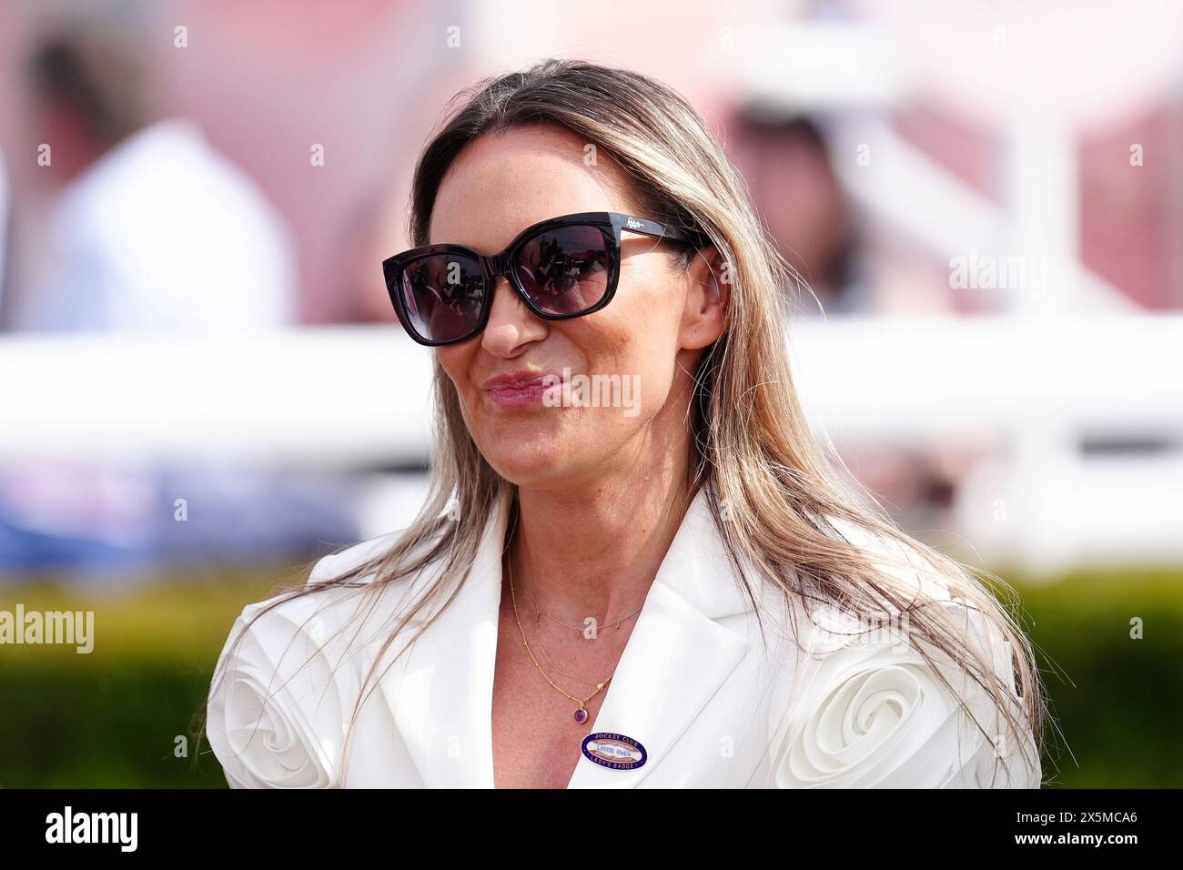 Louise Bonsall, wife of Michael Owen, during the Boodles May Festival ...