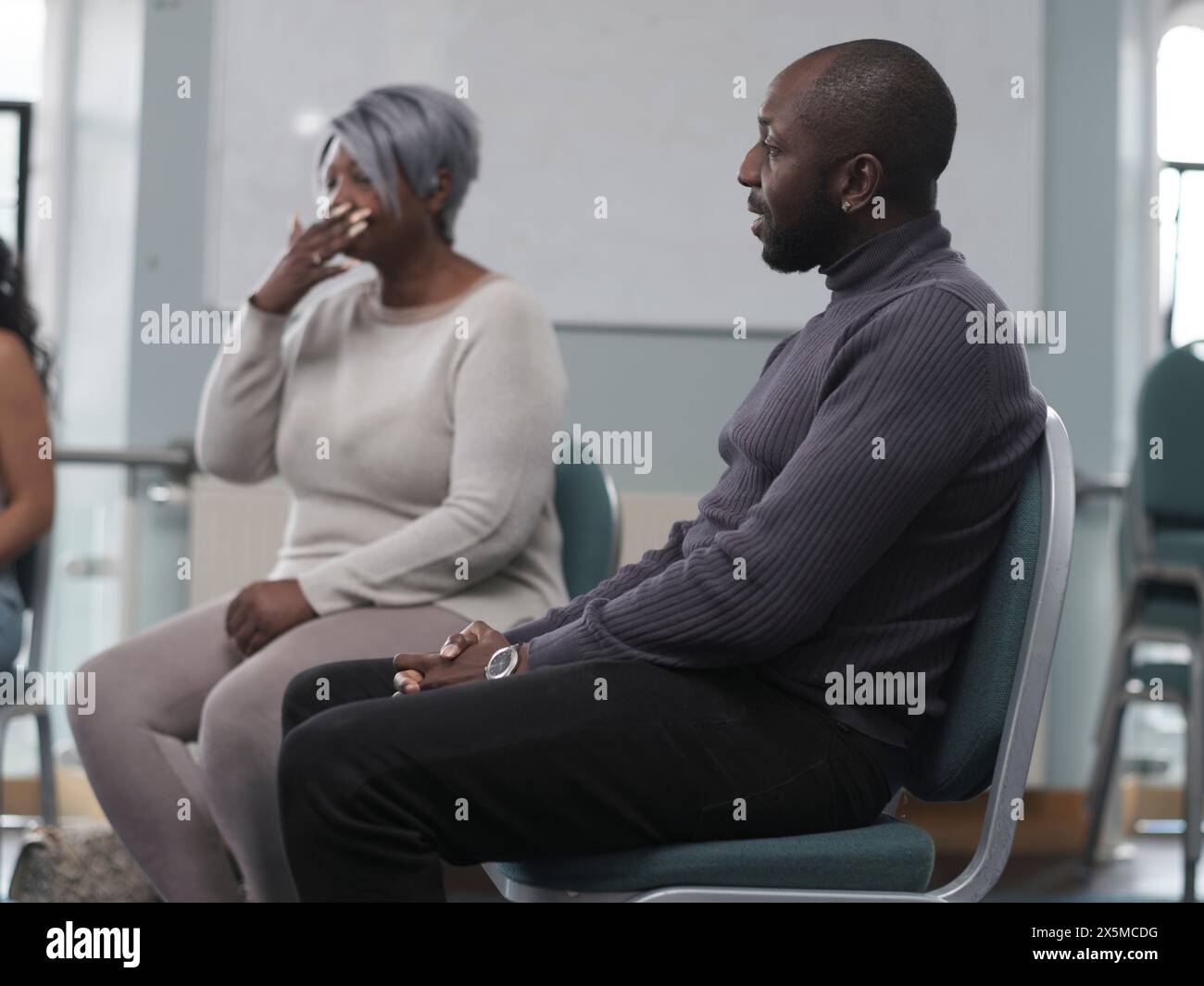 Group therapy session hi-res stock photography and images - Alamy