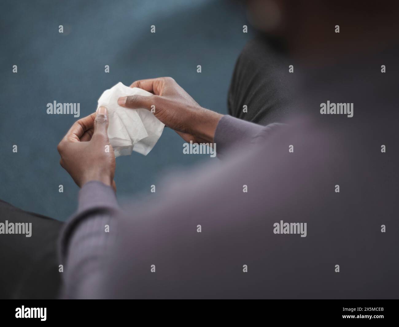 Handkerchief hand hi-res stock photography and images - Alamy