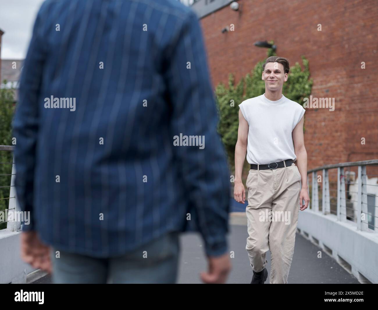 Gay men meeting hi-res stock photography and images - Alamy