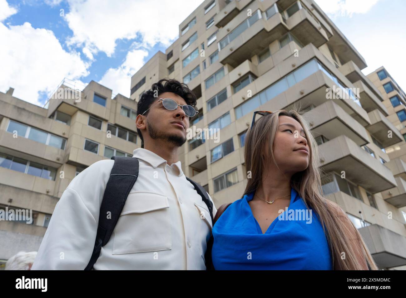 Young couple london apartment hi-res stock photography and images - Alamy
