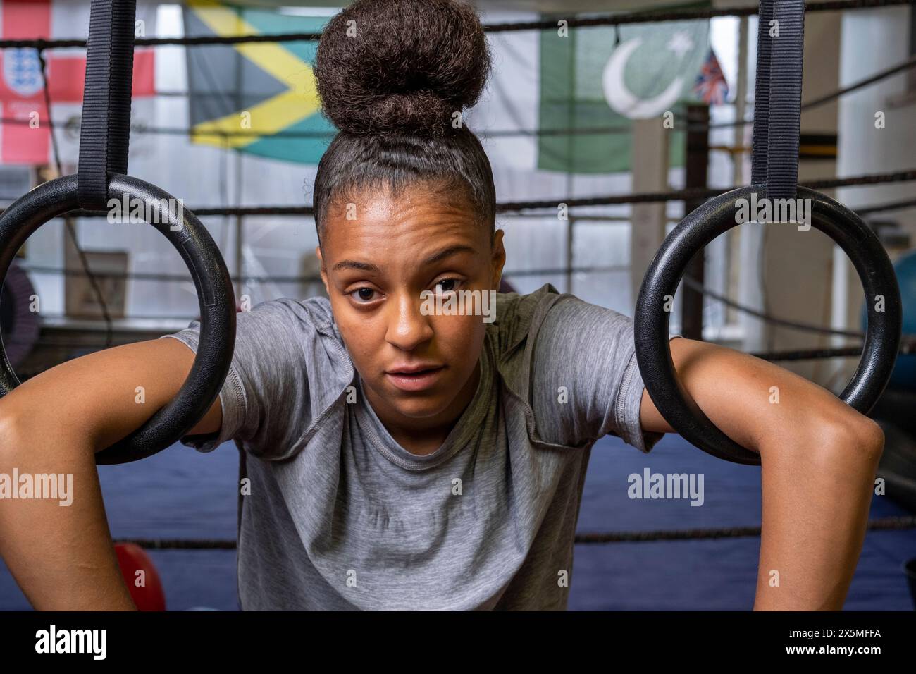 Gymnastics and boxing hi-res stock photography and images - Alamy