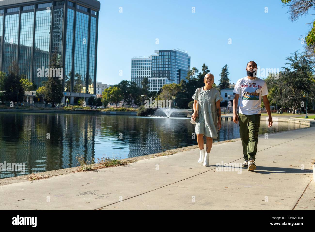 Summer man walking hi-res stock photography and images - Alamy