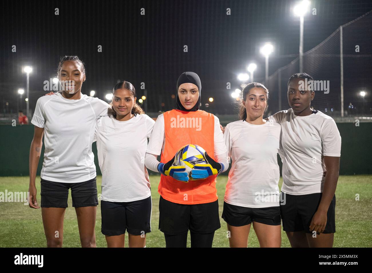 Mixed team soccer hi-res stock photography and images - Alamy