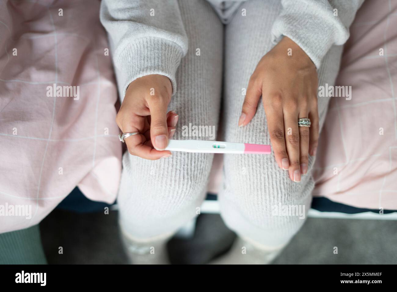 Adult woman analyzing test hi-res stock photography and images - Alamy