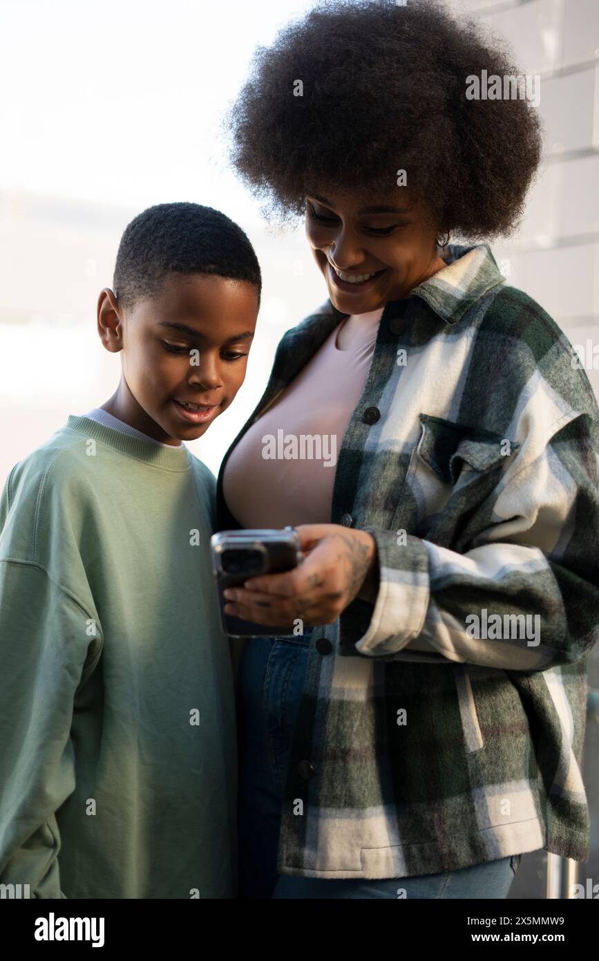 Smiling curly child using hi-res stock photography and images - Alamy