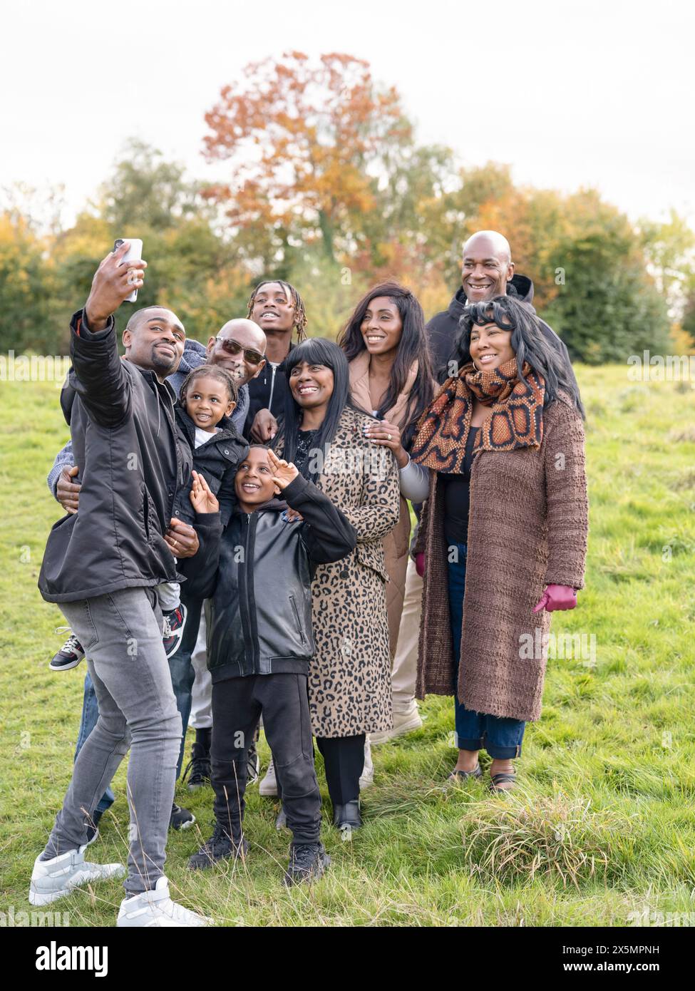 Multi generation family taking hi-res stock photography and images - Alamy