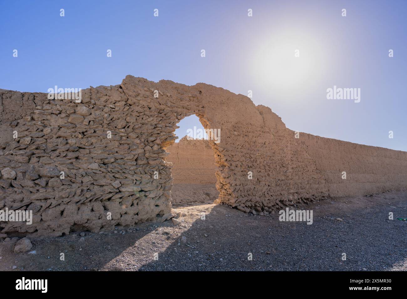 Under a brilliant corona, the ancient Yakhchal is majestic and teeming ...